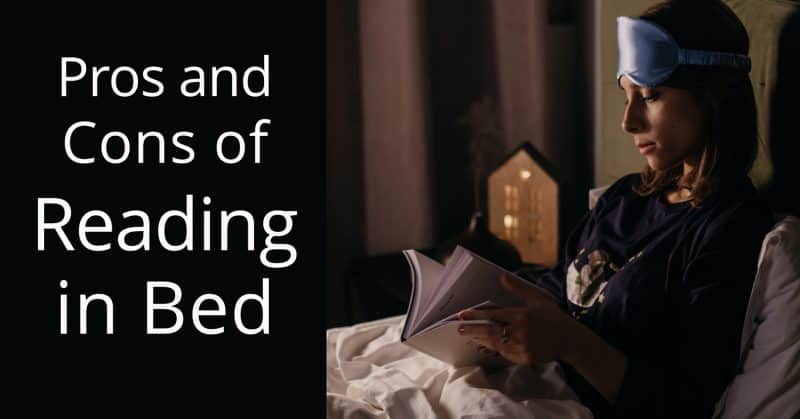 Pros and Cons of Reading in Bed – Book Cave