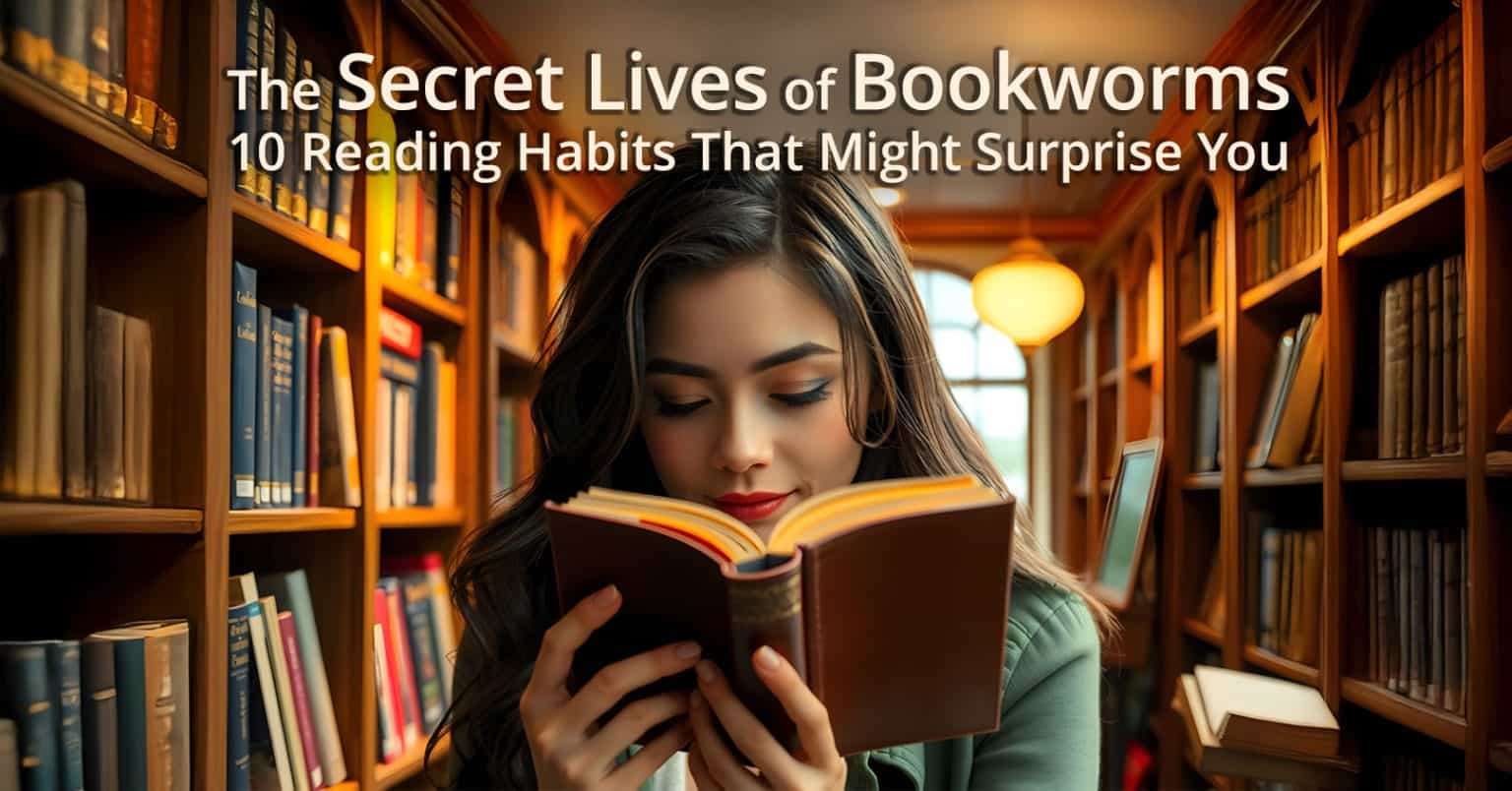 The Secret Lives of Bookworms: 10 Reading Habits That Might Surprise ...