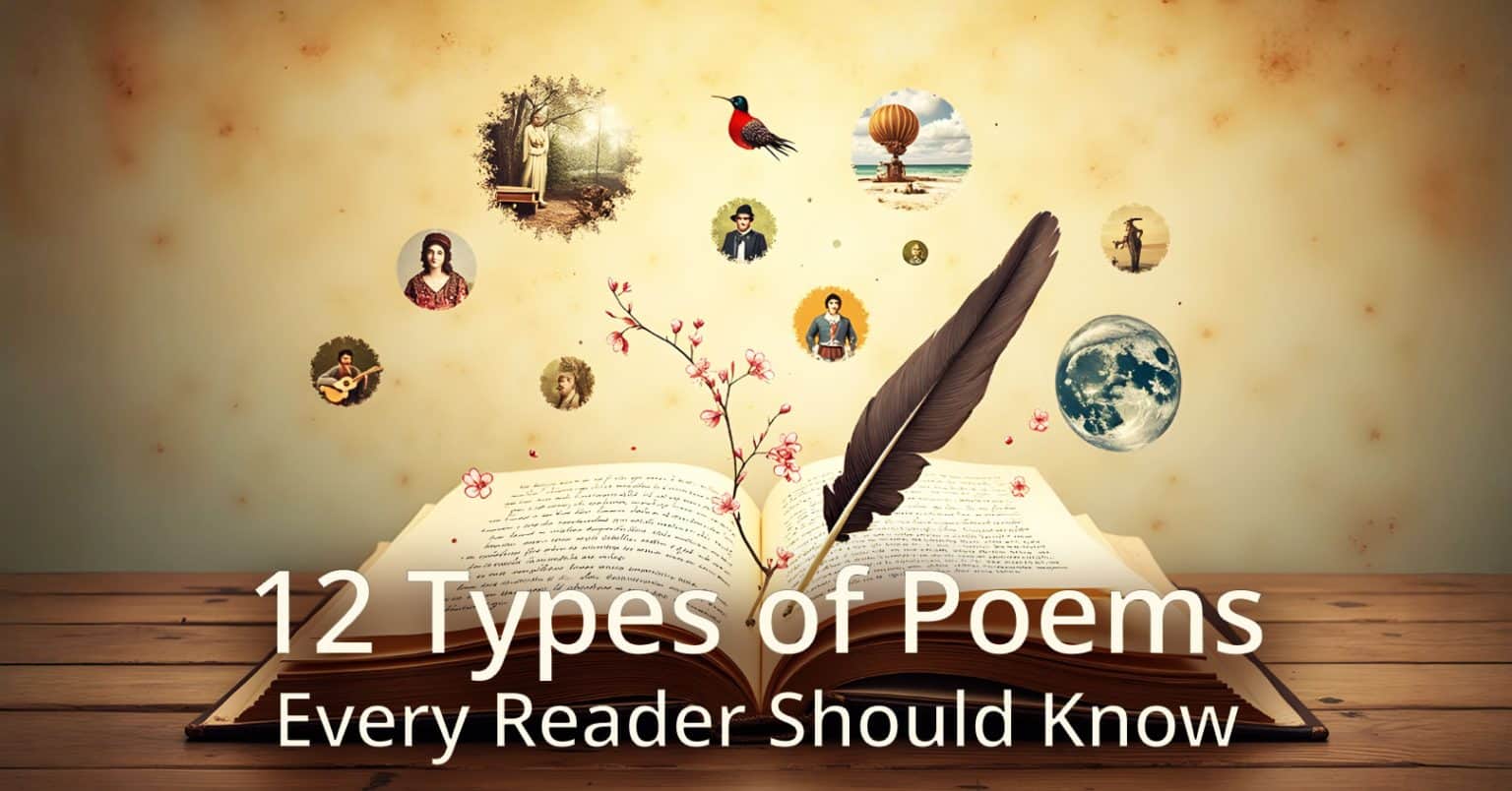 12 Types of Poems Every Reader Should Know (with Examples!) – Book Cave