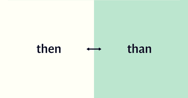 Grammar Mistakes Writers Make: Then vs. Than—The Tiny Difference That ...